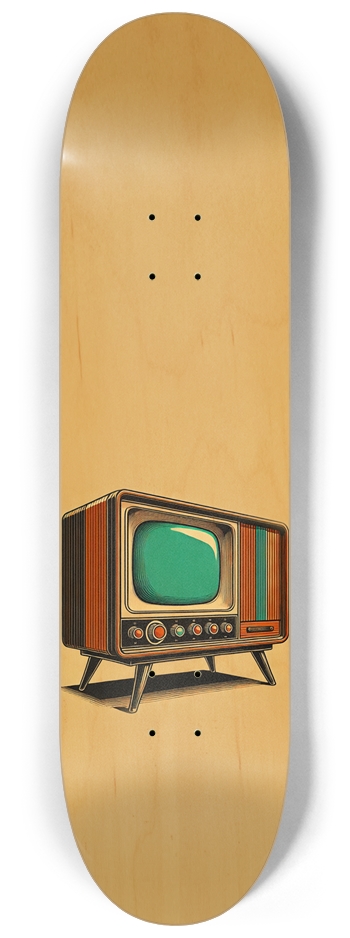 MCM TV 8-1/4 Skateboard Deck by 5AM