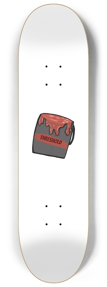 Threshold 8-1/4 Skateboard Deck by YRSLF