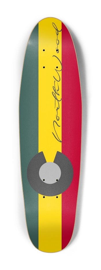 Colorado Rastafarian Cruiser Shape by NorthWood