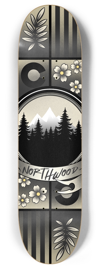 Heritage 8 Inch Skateboard Deck by NorthWood