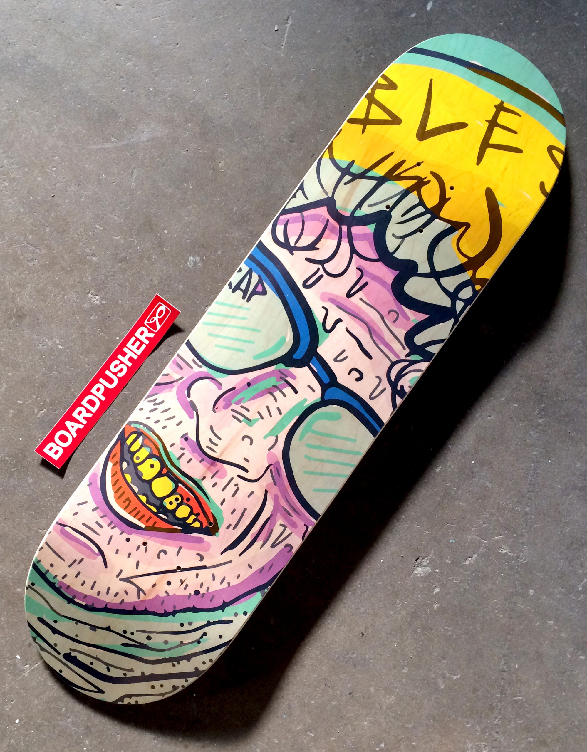 THI3D THURSDAY Skateboard Design Contest: First Love - BoardPusher Blog