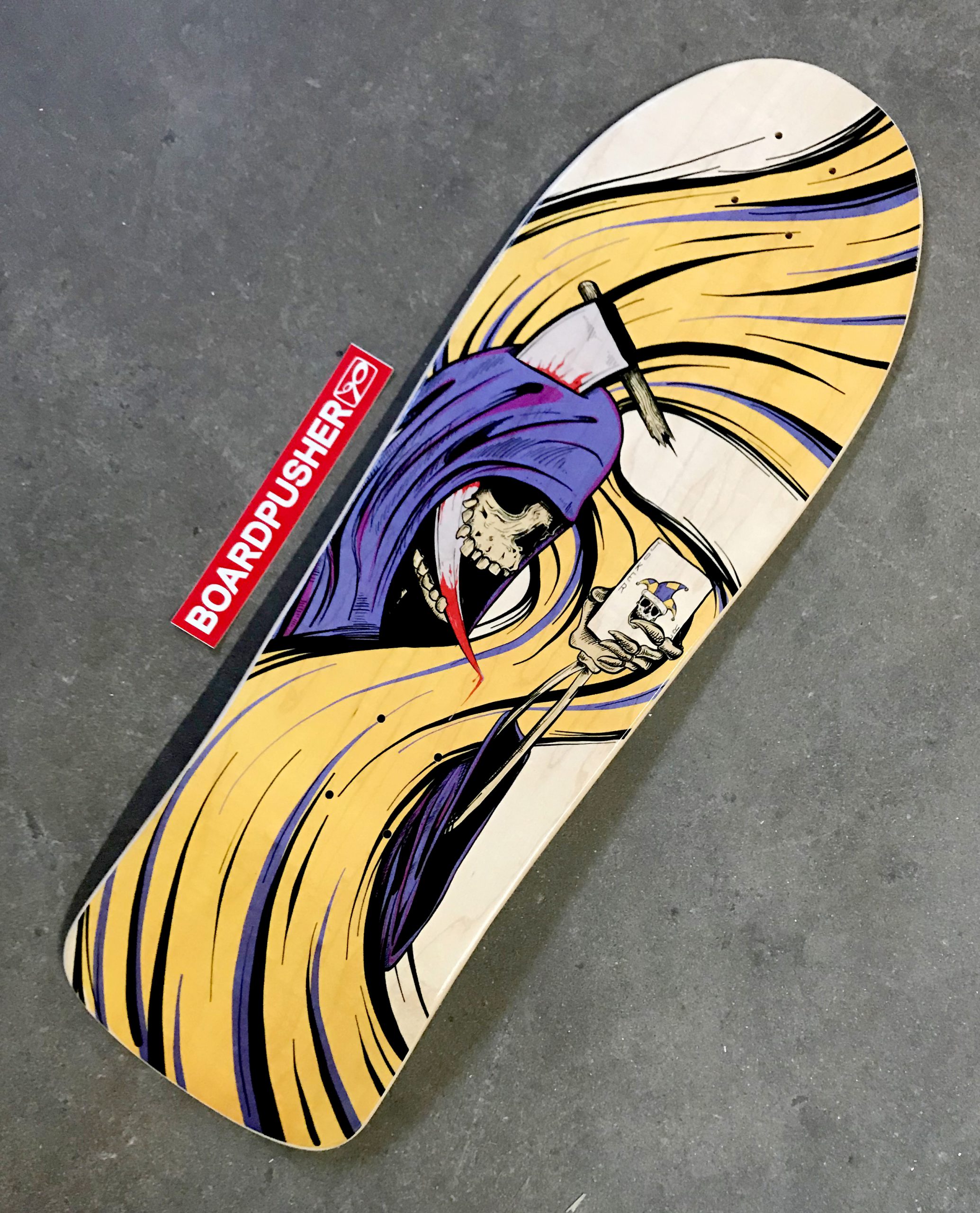 FEATURED DECK of the WEEK: “SCREAMING MAN” by MITOSIS – BoardPusher Blog