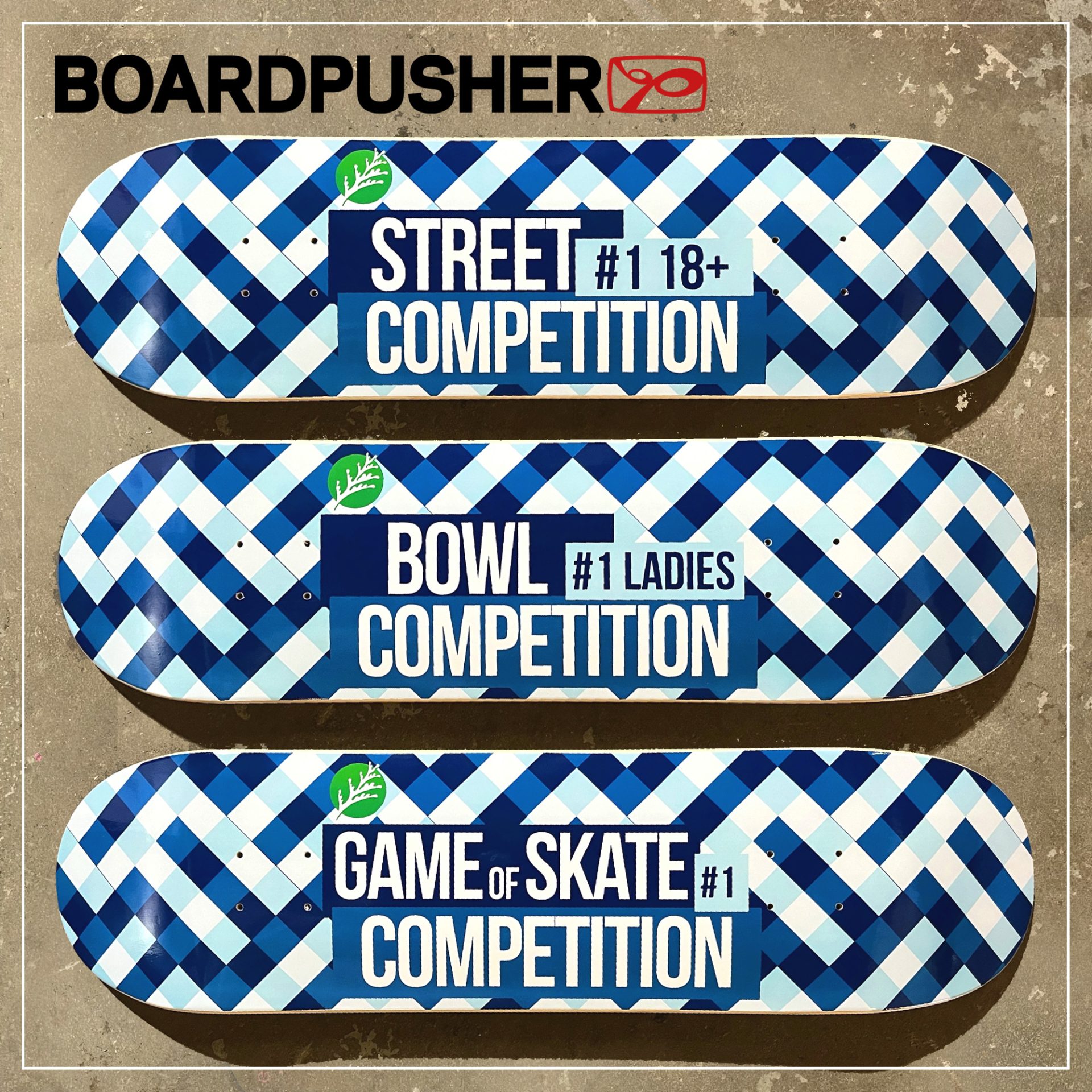 GSD CONTEST TROPHIES by CEDAR PARK PARKS - BoardPusher Blog