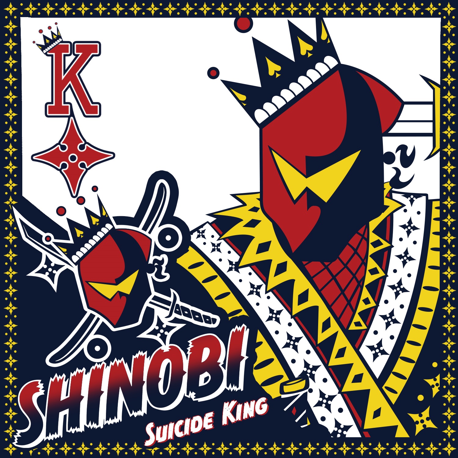 Suicide King : SHINOBI SKATEBOARDS | Custom Skateboard Shop