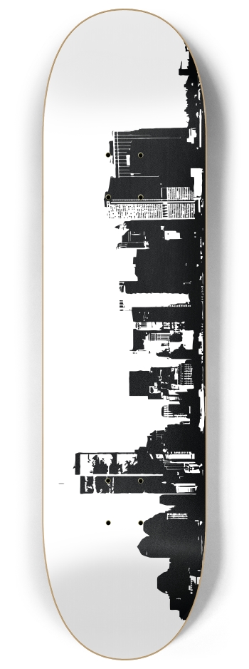 tribute skyline 8-1/4 Skateboard Deck by CREEP SHOW
