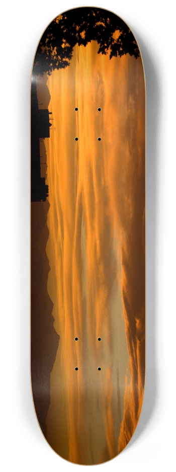 Sunset 8-1/4 Skateboard Deck by Nassty Shop