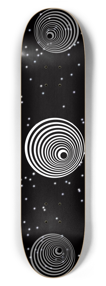 Welcome to the Twilight Zone 7-5/8 Skateboard Deck by ATTIC KATZ