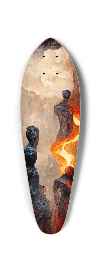 Life on Fire Mini Cruiser by Reversal_Boards