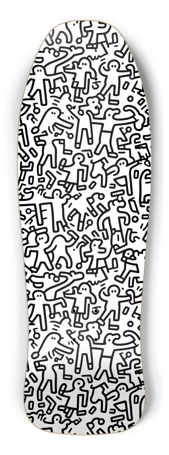 Retro Graffiti 2 Shredder Shape by Alleycat Planks
