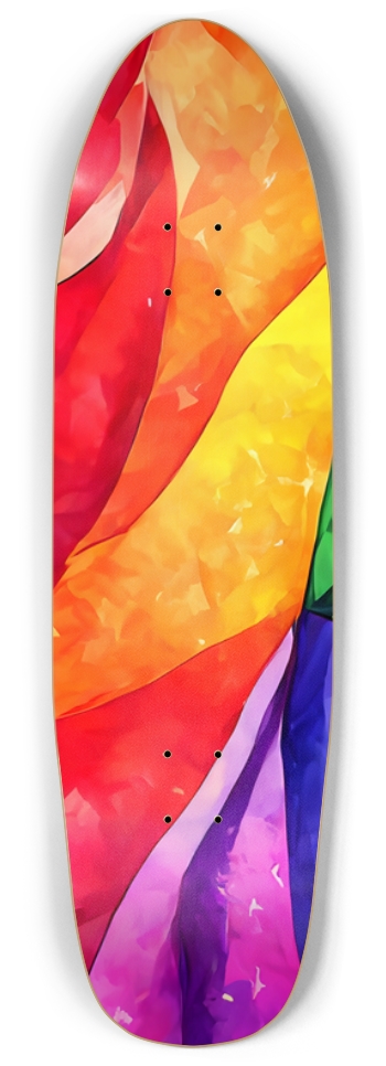 Rainbow Punk Nose Pool Shape by LeftCoast