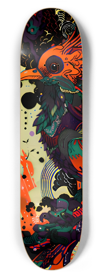 Aztec Bird 7-5/8 Skateboard Deck by Birdman Boards