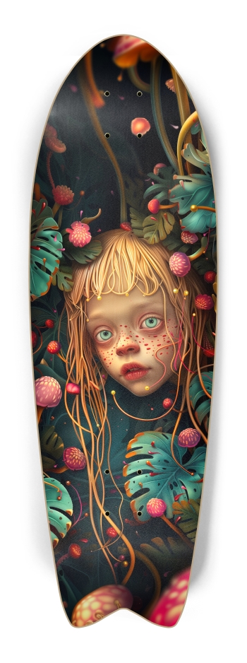 Alice in wonderland Fish Tail by CoBo SK8