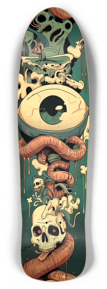 Alien totem Retro Rocket by CoBo SK8